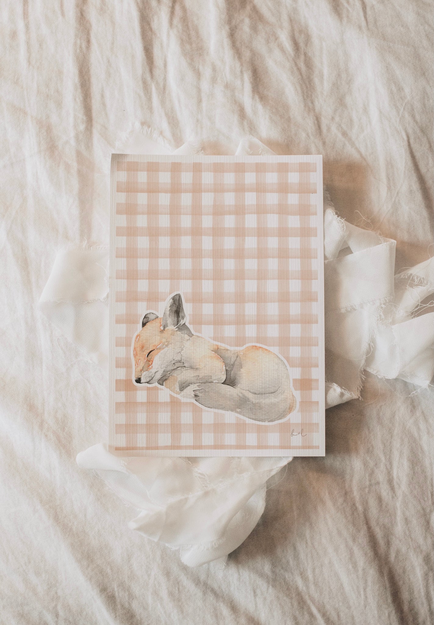Shiloh the Sleepy Fox - Whimsical Lane – Petalfolk Everkeep